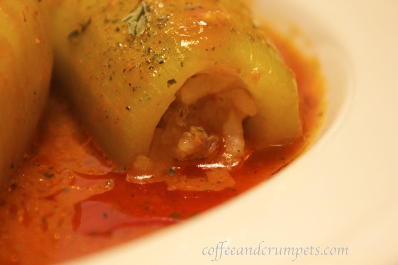 Kousa Mahshi ~ Stuffed Squash - Coffee and Crumpets