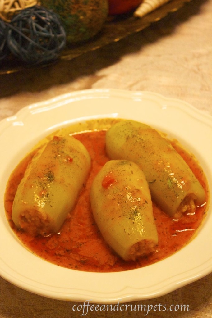 Kousa Mahshi ~ Stuffed Squash