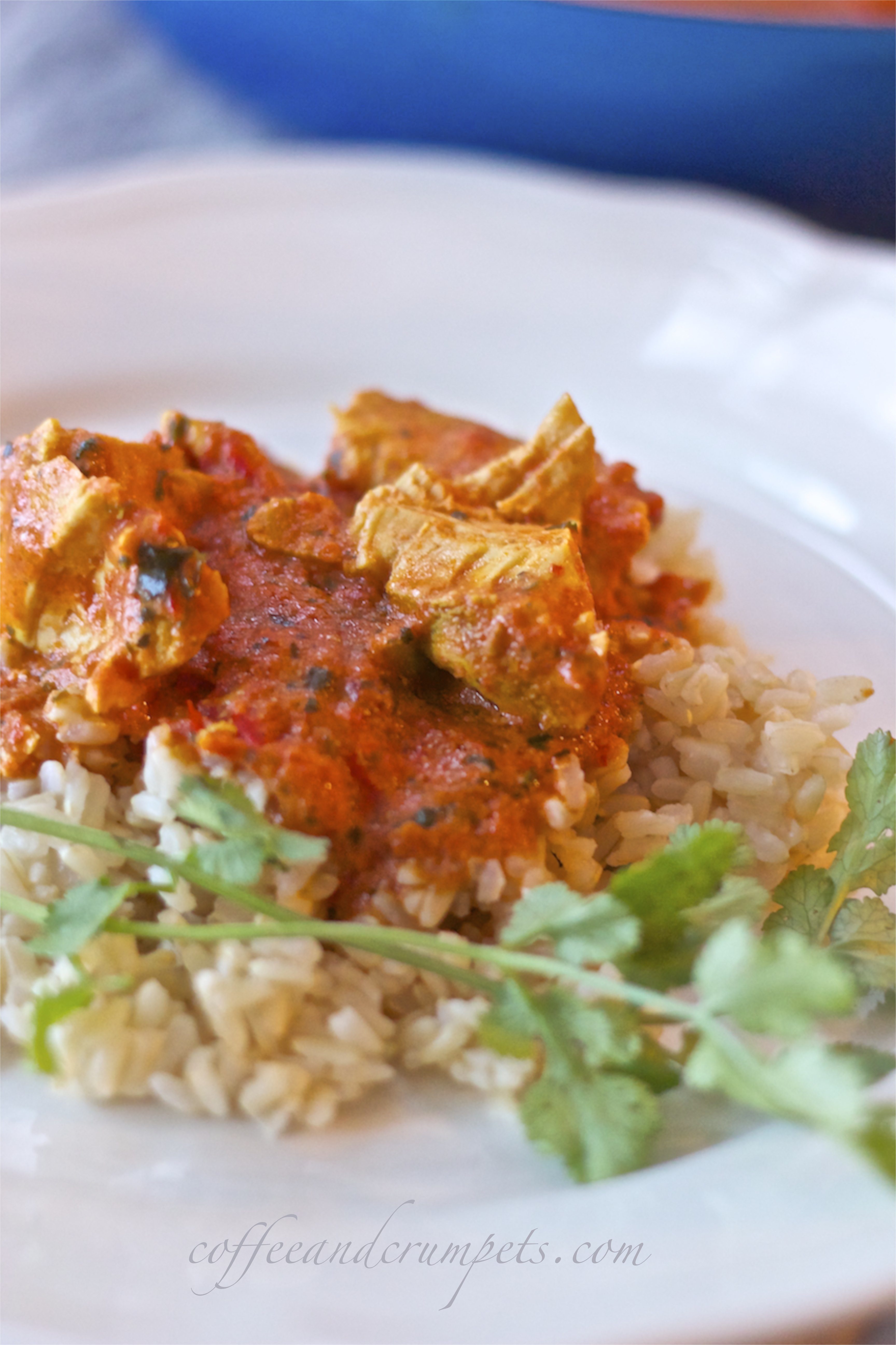 Murgh Makhani ~ Butter Chicken - Coffee and Crumpets