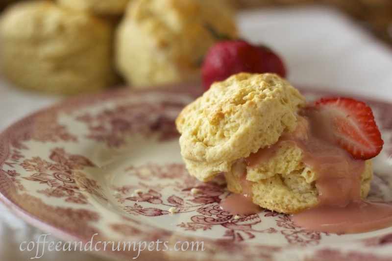 English Scones with Rhubarb Curd | Mother’s Day