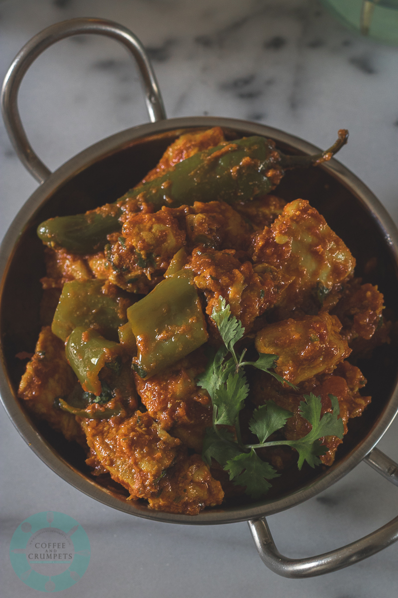 Karahi Chicken II~Stir Fried Chicken with Tomatoes - Coffee and Crumpets